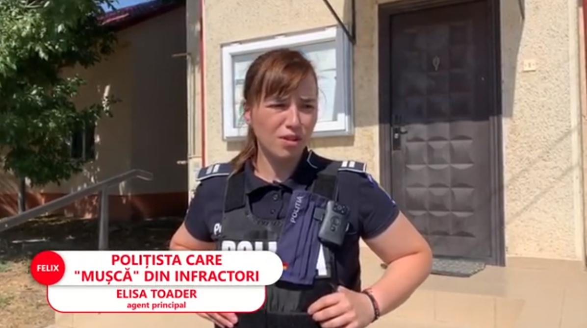 La Constanța, o tânără polițistă a fost poreclită „Pitbull” pentru ...
