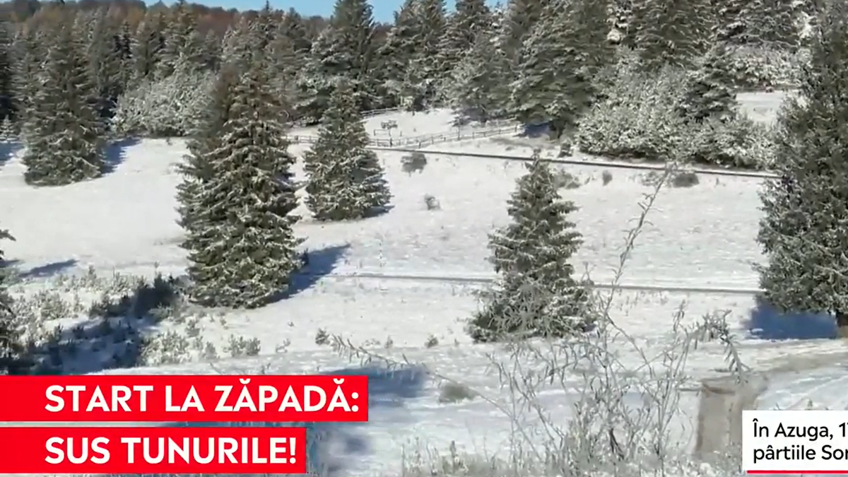 Administratorii pârtiilor din Azuga și Predeal au pus în funcțiune ...