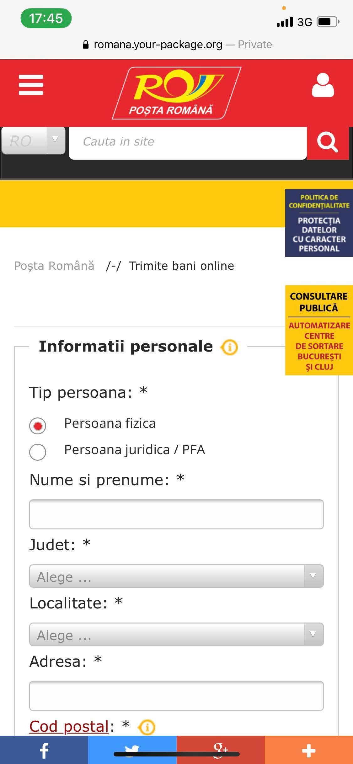 Campanie de phishing în numele Poștei Române. Ce mesaj a primit un ...
