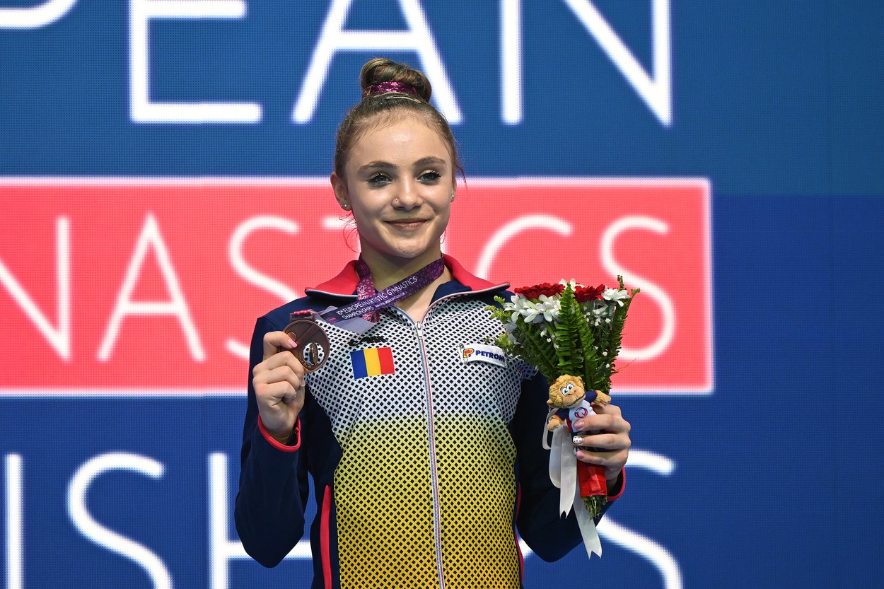 VIDEO. Sabrina Voinea a câștigat bronzul european la gimnastică artistică
