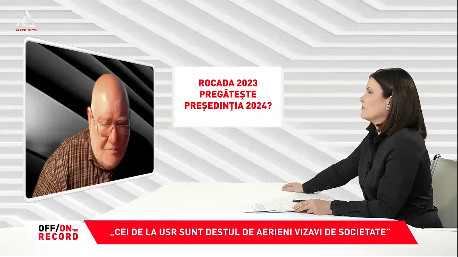 OFF/ON THE RECORD, 28 mai 2023. Invitat: prof. Alfred Bulai - Director ...