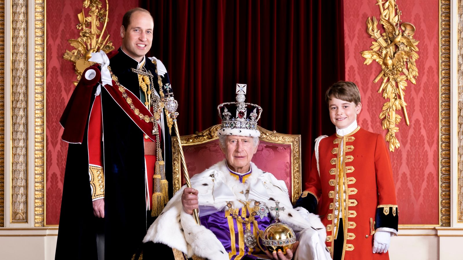 FOTO. Un nou portret al Regelui Charles al III-lea alături de William ...