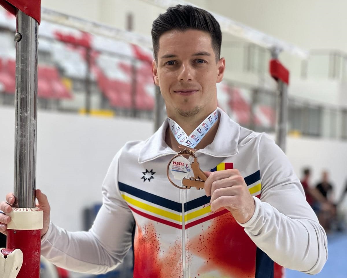 Andrei Munteanu, singurul român calificat în concursul masculin de gimnastică artistică de la ...