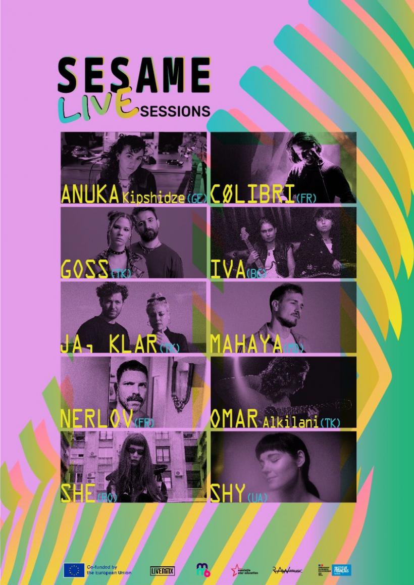 Proiectul SESAME aduce în Capitală trupe și artiști din șase țări europene